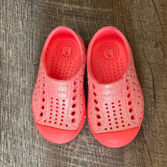 Native Shoes | Shoes | Natives Glittery Pink Slipon Shoes | Poshmark